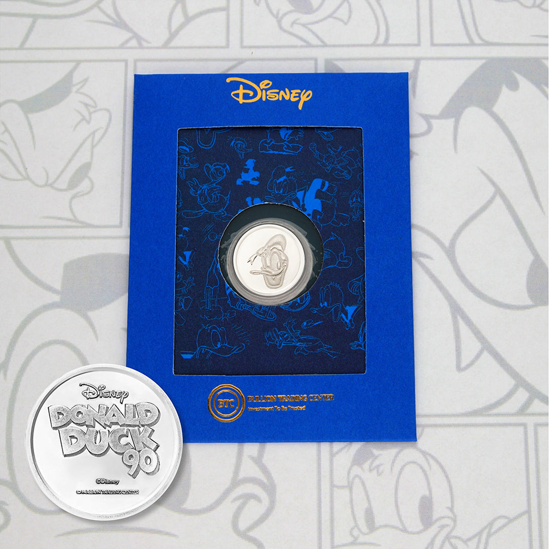 Buy Disney 10 Grams Donald Silver Coin 999.0 Silver at FKJewellers ...